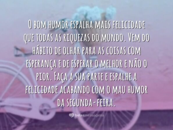 Bom humor - Belas Mensagens
