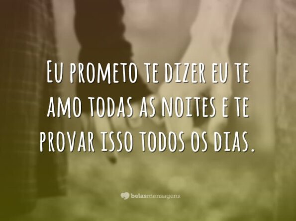 Eu prometo te dizer - Belas Mensagens