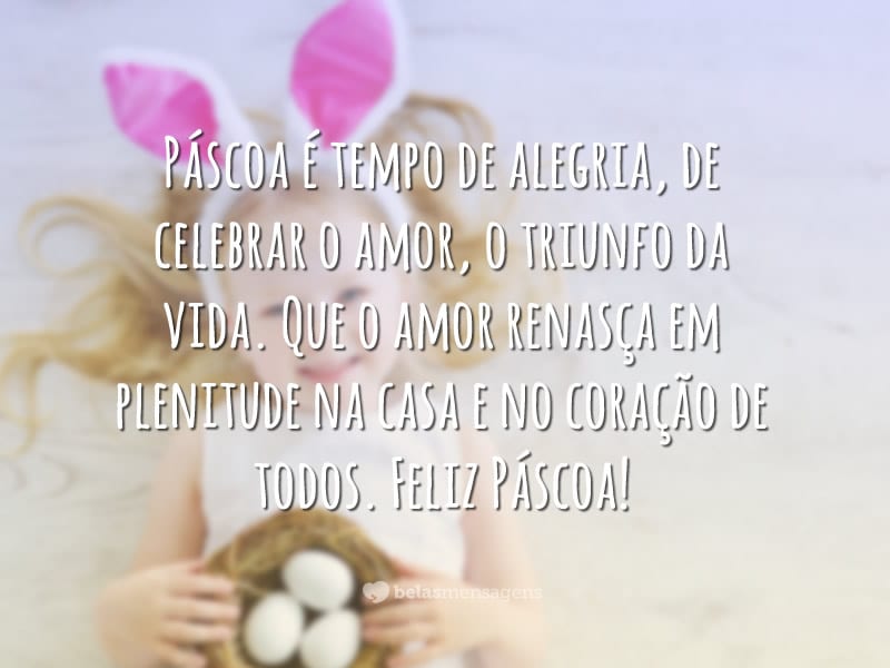 Poema Páscoa é Tempo De Amor - ROAREDU Poema Páscoa é Tempo De Amor - ROAREDU