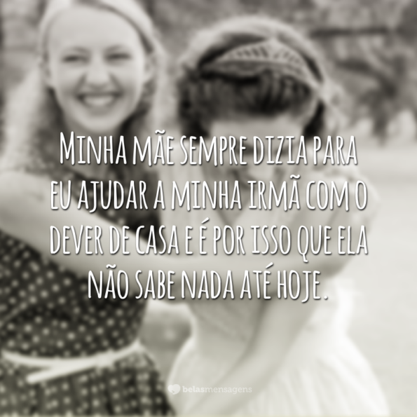 78 legendas para foto com irmã para reafirmar todo seu amor