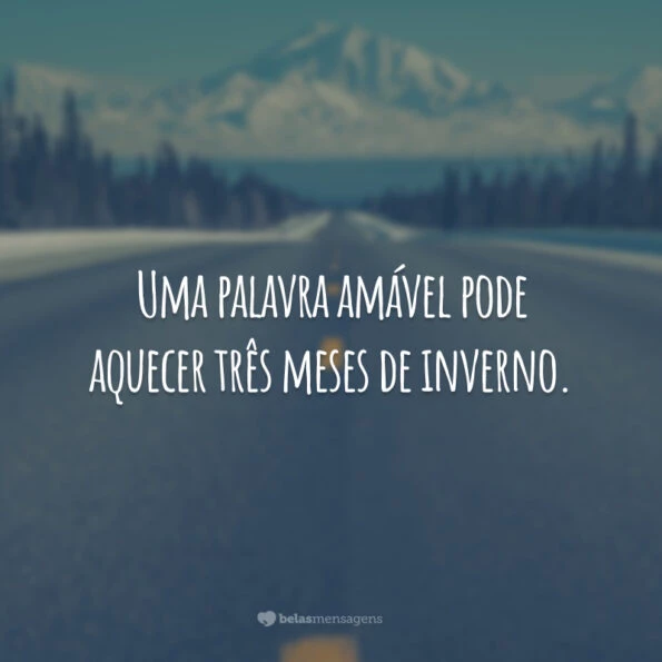 40 frases de inverno para se aquecer nos dias gelados