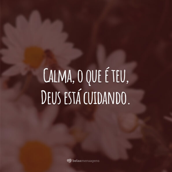 40 frases de calma para não se desesperar diante das situações