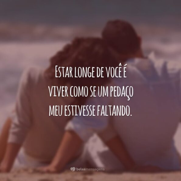 50 frases de amor distante para WhatsApp cheias de paixão e saudade
