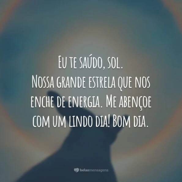 40 frases de bom dia com sol para uma manhã iluminada