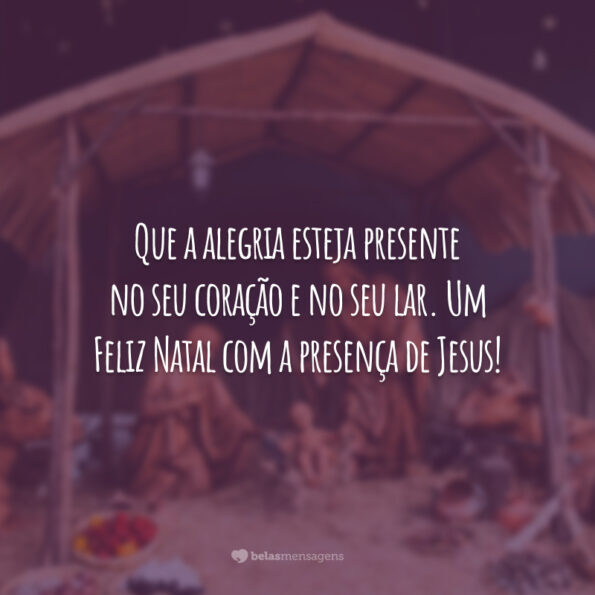 40 frases de Feliz Natal com Jesus que celebram seu nascimento