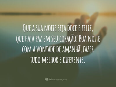 100 mensagens de boa noite para um descanso sereno